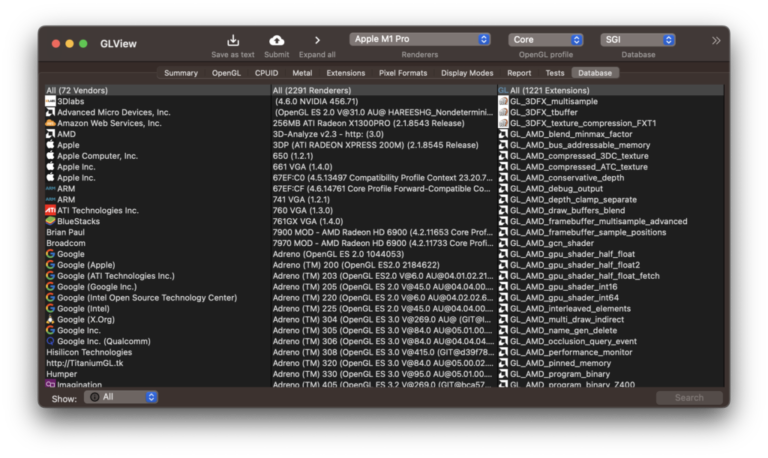 GLView: Advanced OpenGL and Vulkan Diagnostics - RealTech VR